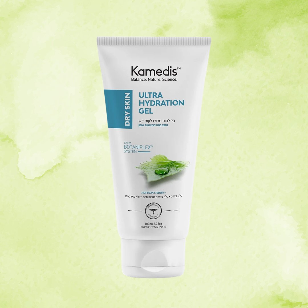 ULTRA HYDRATION GEL ג'ל לחות מרוכז לעור יבש לרכישה-הילה בטבע