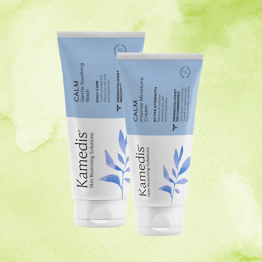 CALM ערכה טיפולית לעור אטופי ויבש | kamedis לרכישה - הילה בטבע